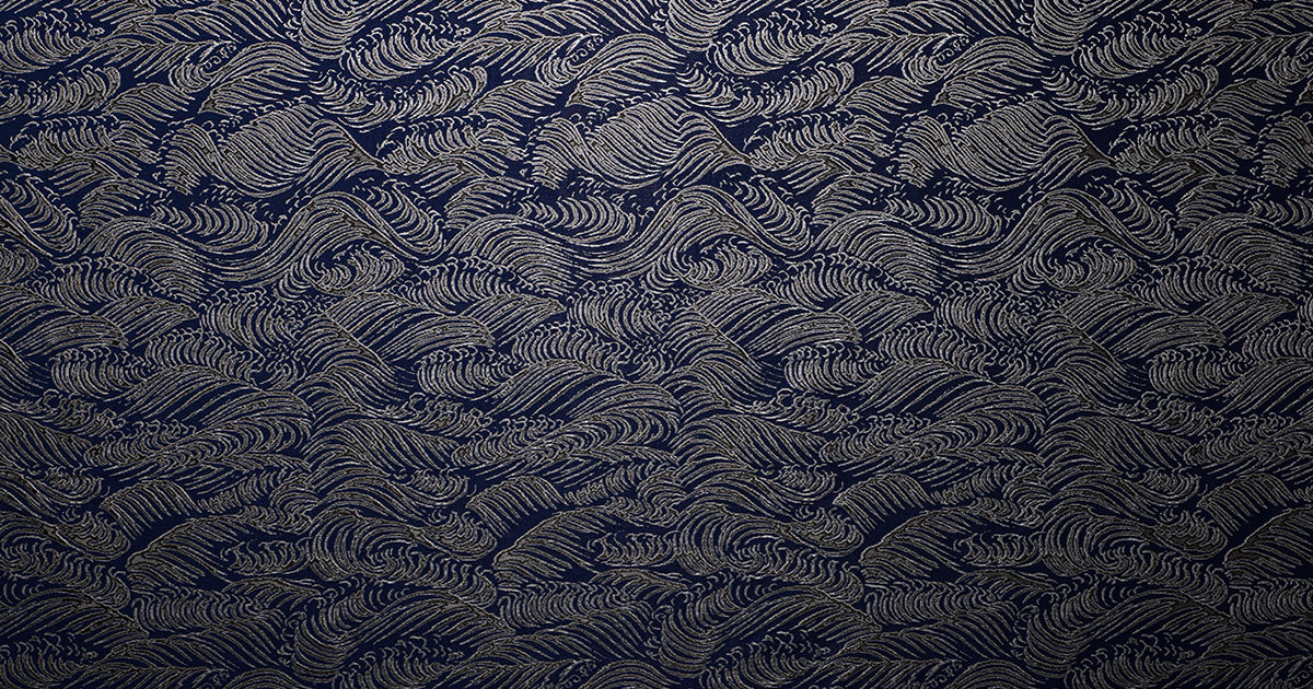 No.9241 Nami Feathers | Textile | HOSOO TEXTILES