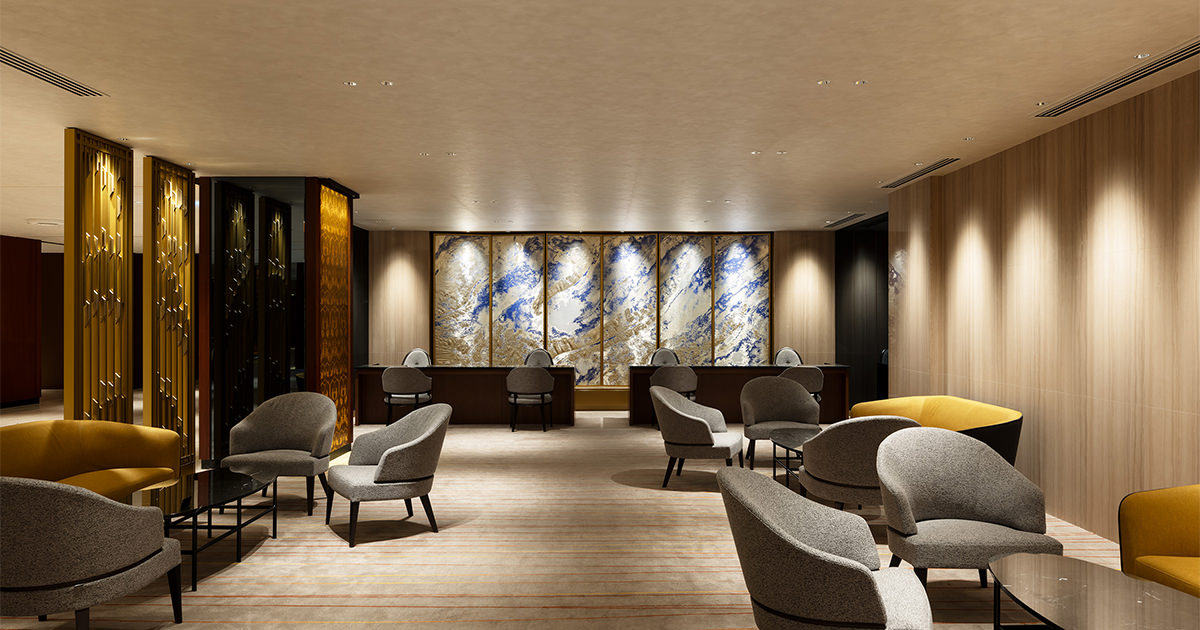 リーガロイヤルホテル大阪 ヴィニェットコレクション | Projects | HOSOO TEXTILES